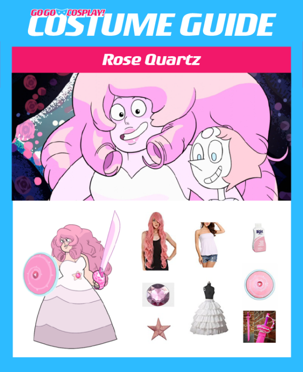 Rose Quartz Costume from Steven Universe - DIY Cosplay Guide