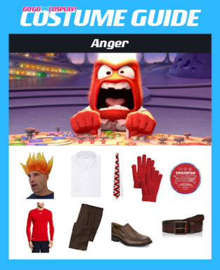 Anger Costume from 'Inside Out' - DIY Guide for Cosplay & Halloween
