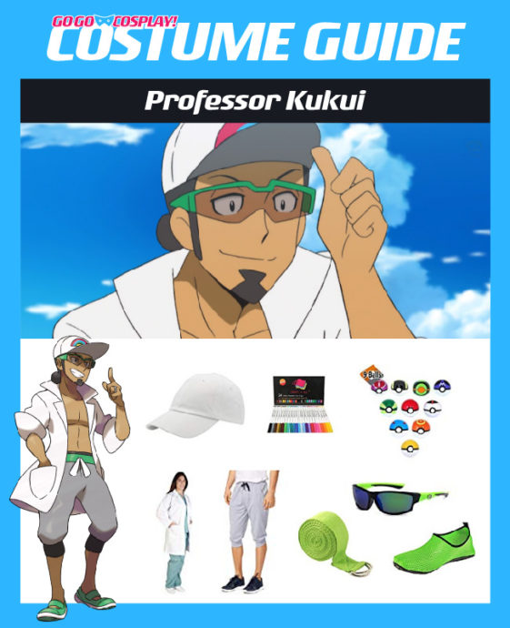 Professor Kukui Costume from Pokemon - DIY Cosplay Guide