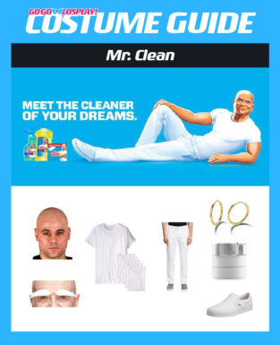 Mr. Clean Costume Guide - DIY Cosplay & Halloween Outfit