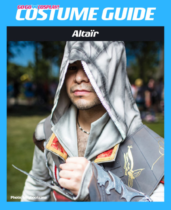 Authentic Assassin's Creed Costume: [Altair Cosplay with Hood & Robe]