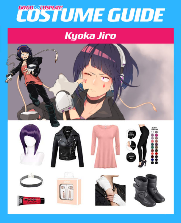 Kyoka Jiro Costume Guides: DIY My Hero Academia Cosplay Ideas