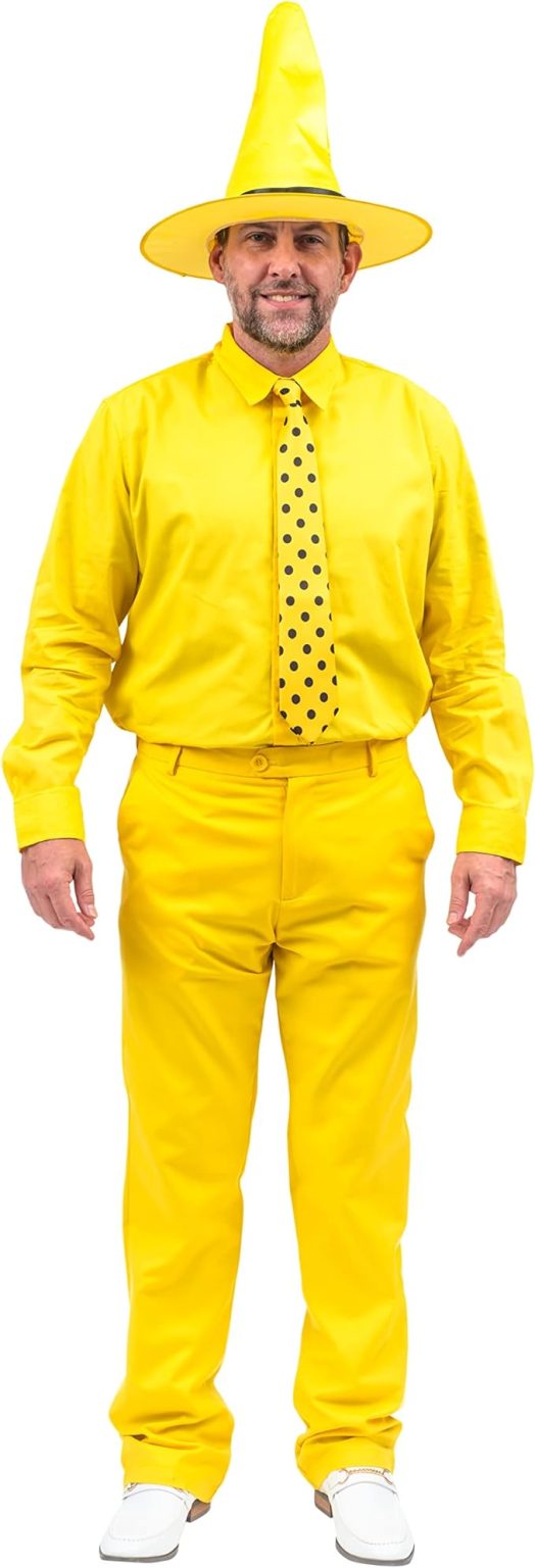 The Man In The Yellow Hat Costume Guide - GO GO COSPLAY